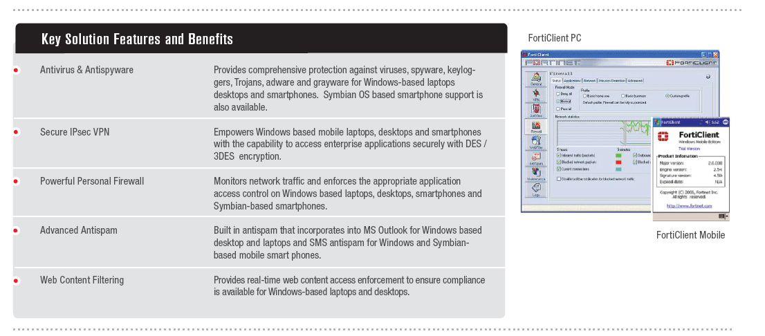 Fortinet: nuovi prodotti a listino e FortiClient free Trial