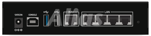Appliance SN160 - 5 x 10/100/1000 interfaces (2 zones)